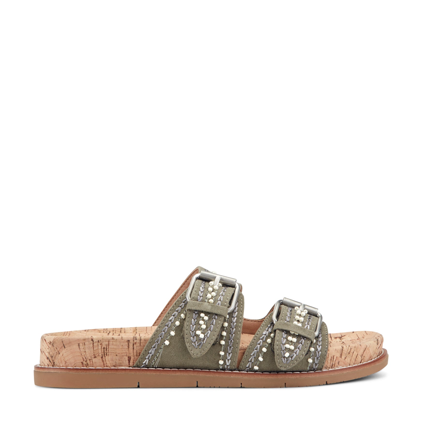 Women's Finlee Embellished Sandals - Dark Green | earth® shoes