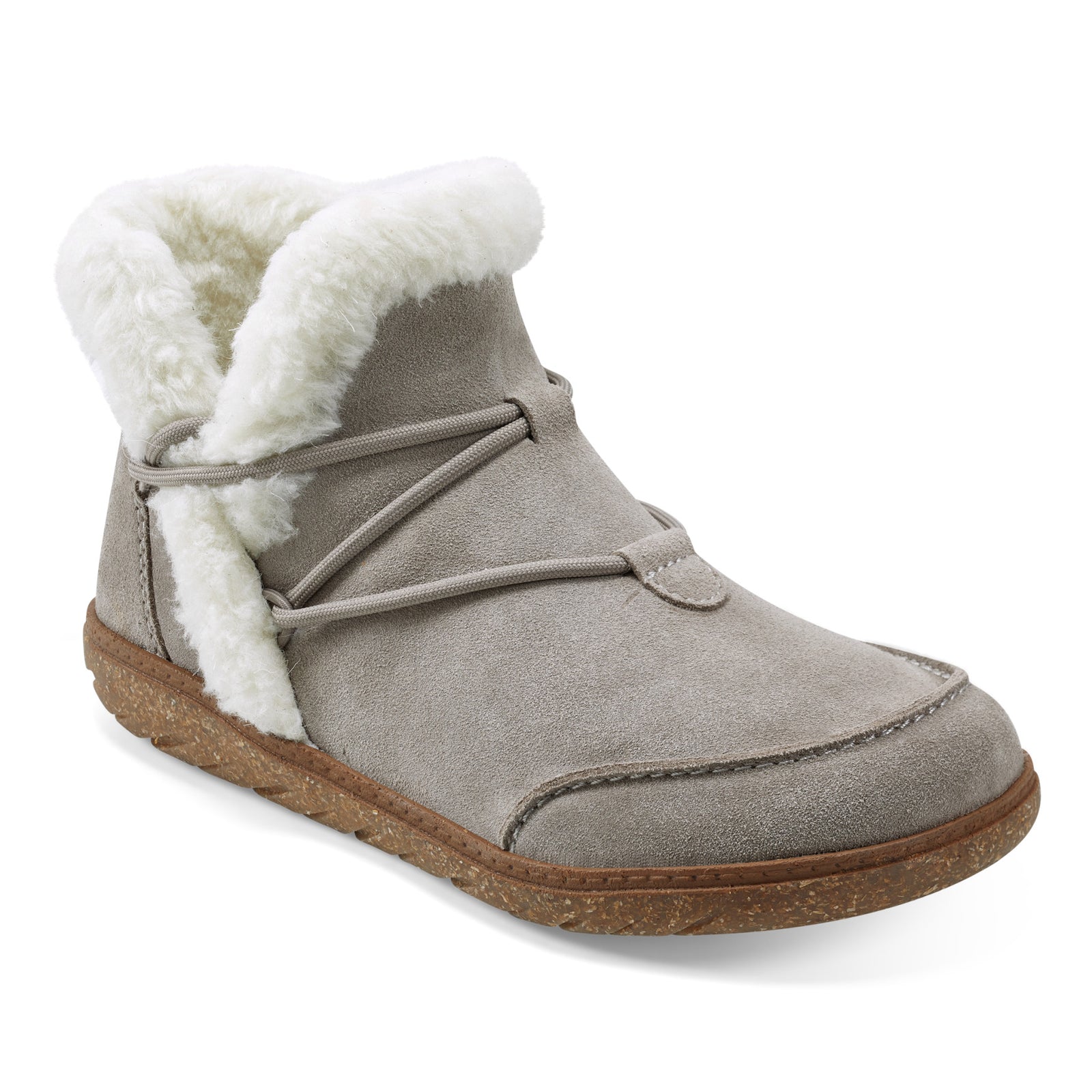 Women's Fleet Cold Weather Lace-up Casual Booties - Medium Gray | earth ...