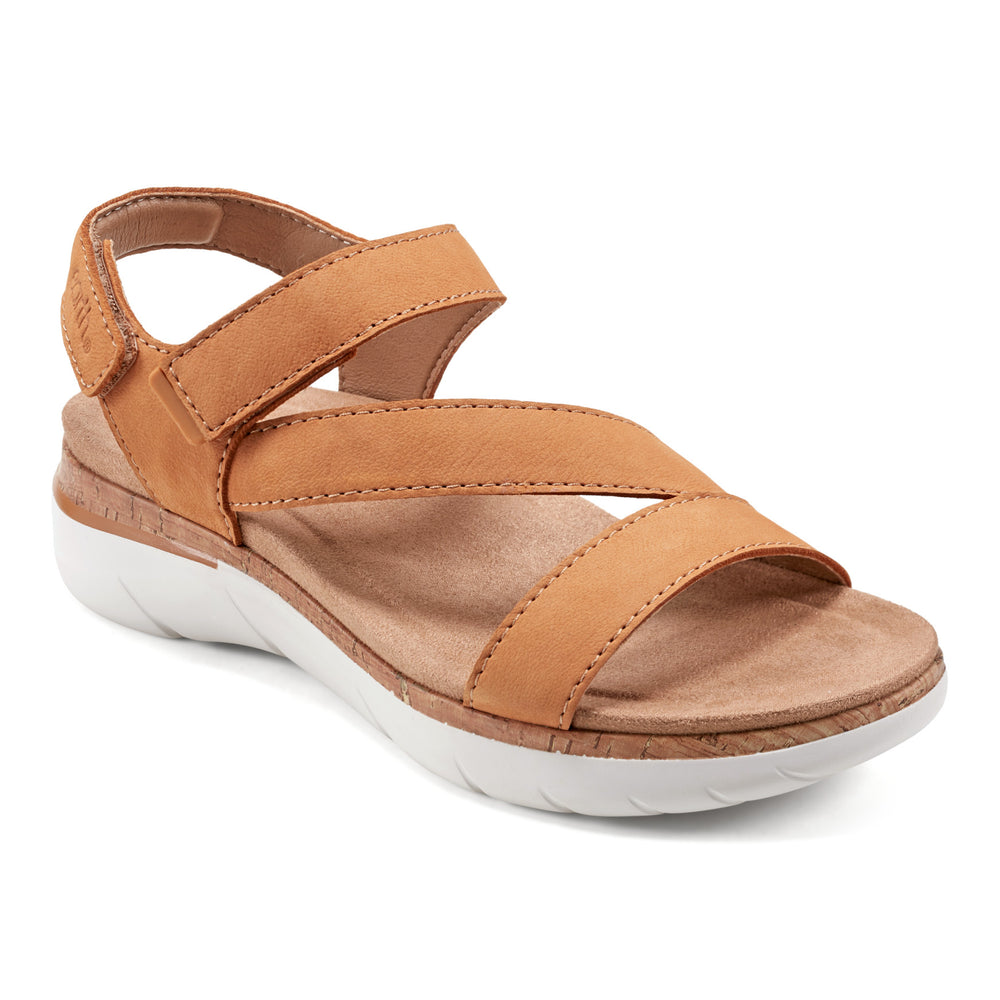 Women's Roni Casual Strappy Flat Sandals - Medium Natural | earth® shoes