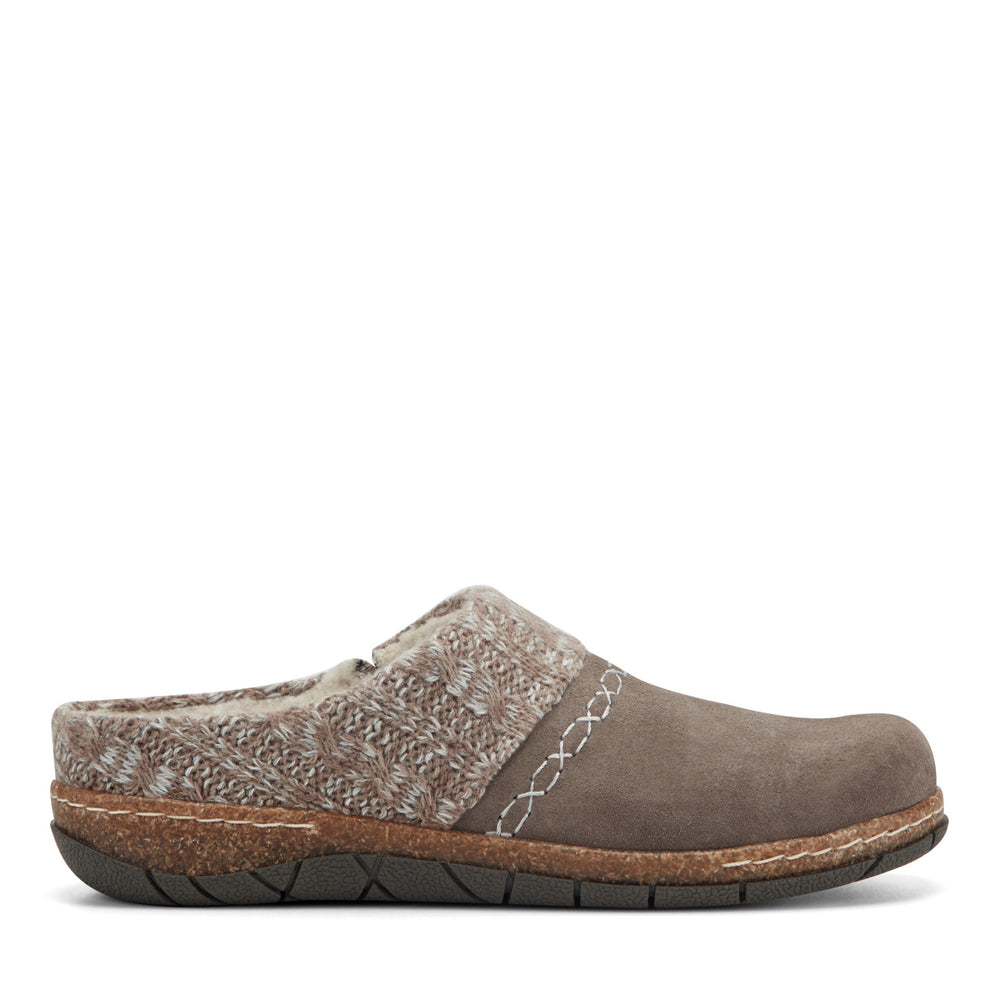 Women's Elyot Slip-On Clogs - Medium Grey Suede | earth® shoes