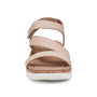 Women's Roni Casual Strappy Flat Sandals - Light Natural | earth® shoes