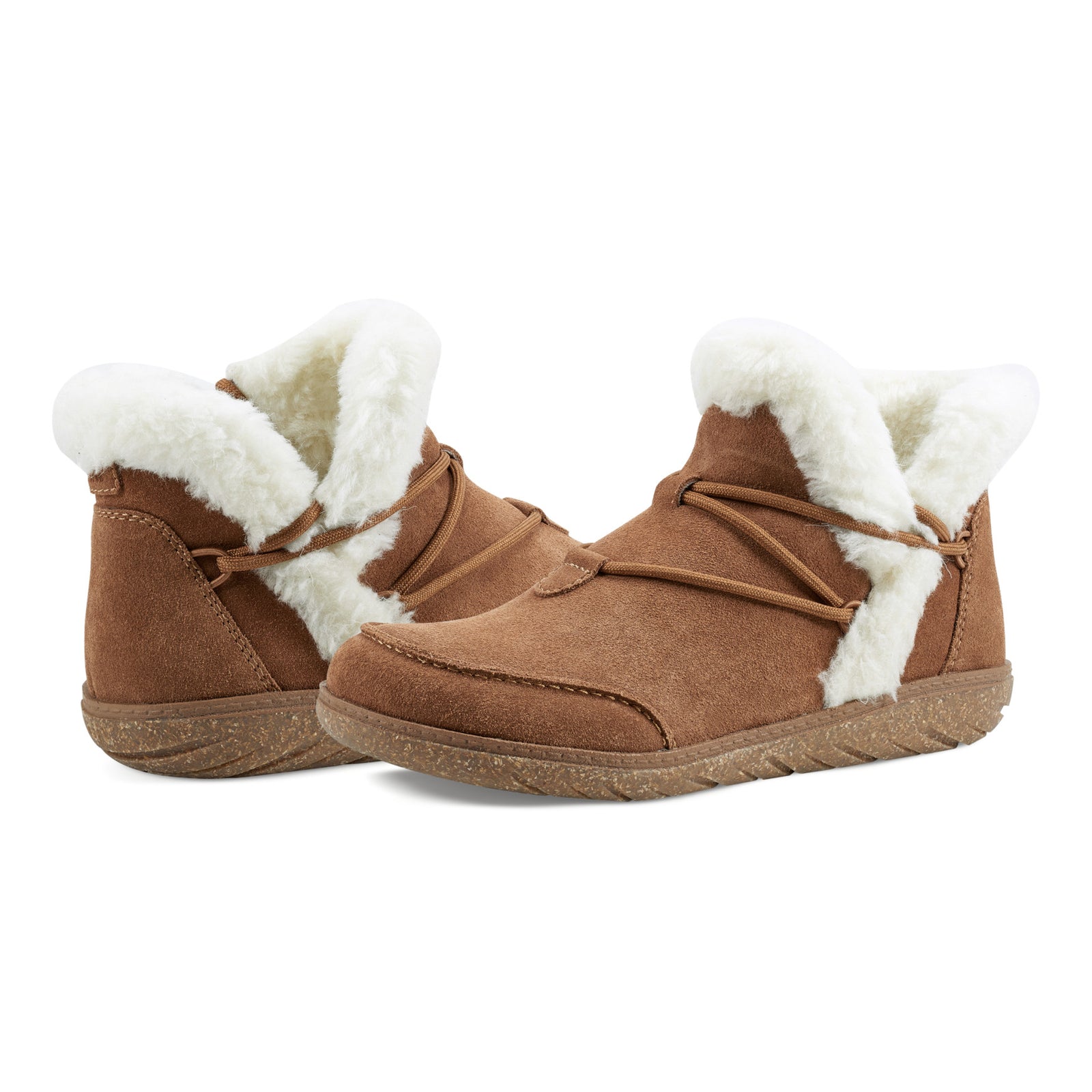 Women's Fleet Cold Weather Lace-up Casual Booties - Dark Natural ...