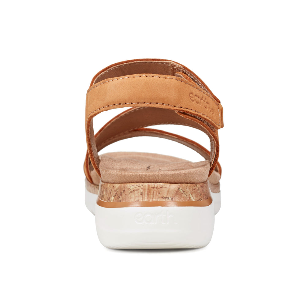 Women's Roni Casual Strappy Flat Sandals - Medium Natural | earth® shoes