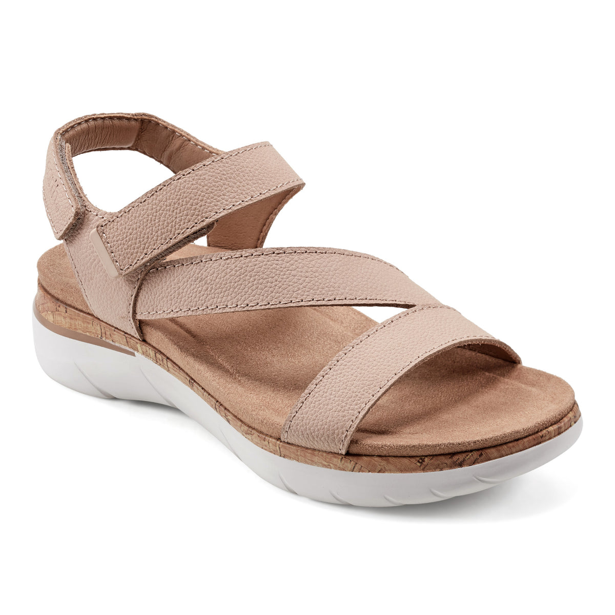 Women's Roni Casual Strappy Flat Sandals - Light Natural | earth® shoes