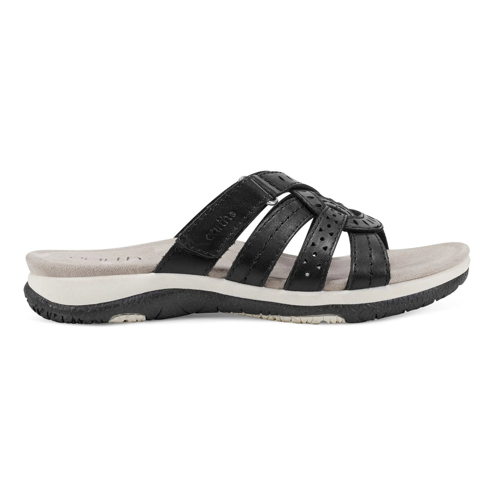 Sassoni Strappy Casual Slip-On Flat Sandals - earth® shoes